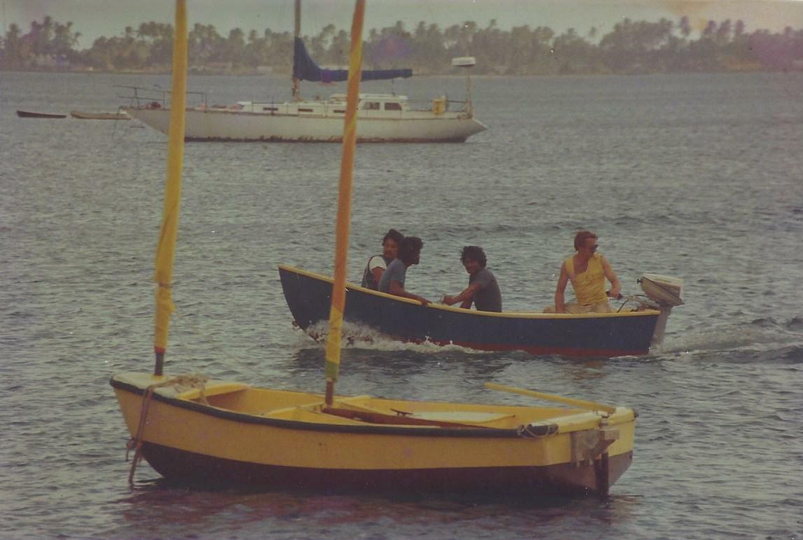 12-foot Sailing Diesel Inboard Lifeboat/Skiff - Ocean People